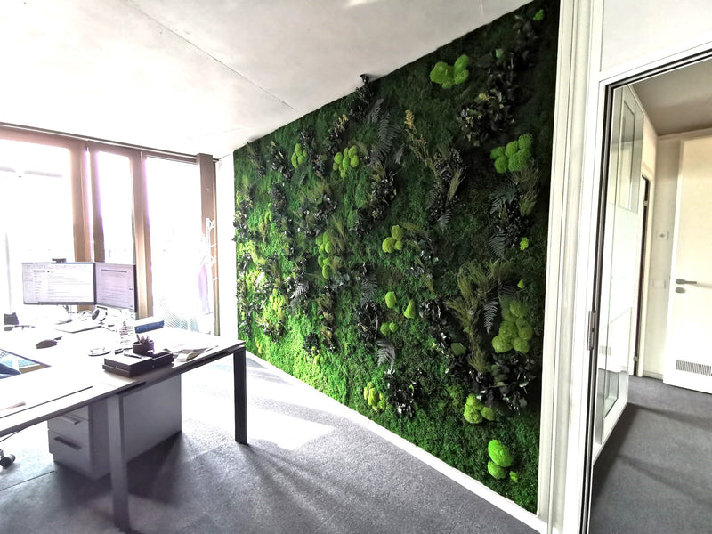 Mur Végétal Stabilisé | Décoration Durable & Sans Entretien | Naturall ...