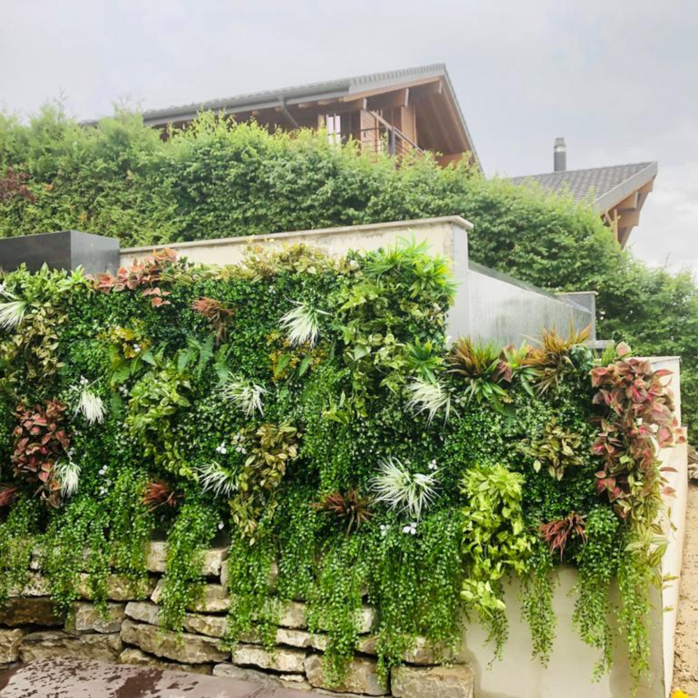 Mur Végétal Artificiel | Créations Uniques Sans Entretien | Naturall Green
