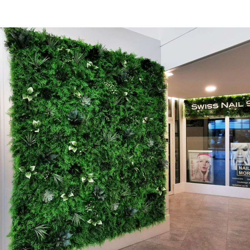 Mur Végétal Artificiel | Créations Uniques Sans Entretien | Naturall Green